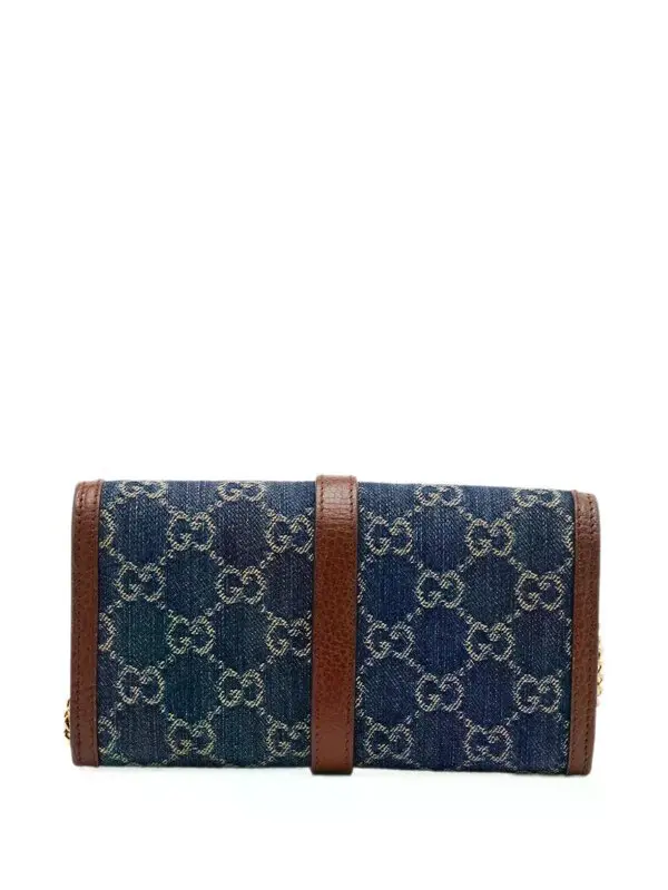 Gucci Jackie 1961 Gg Denim Cross Body Bag