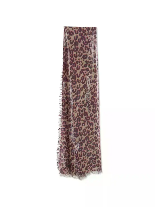 LOUIS VUITTON X Stephen Sprouse Leopard-print Stephen Sprouse Scarf