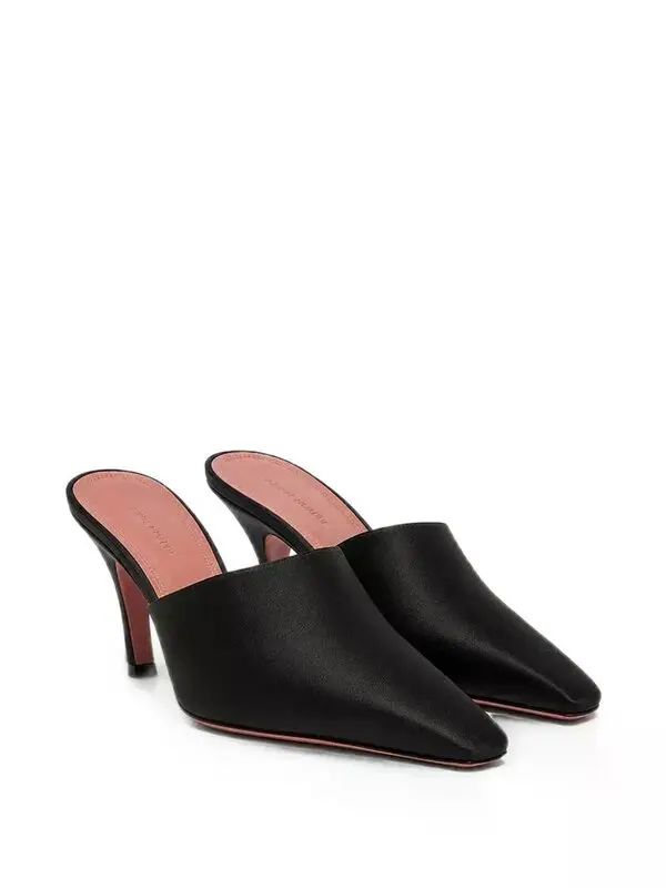 Amina Muaddi Jamie Satin Mules