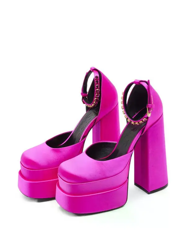 Versace Aevitas Double Platform Pumps