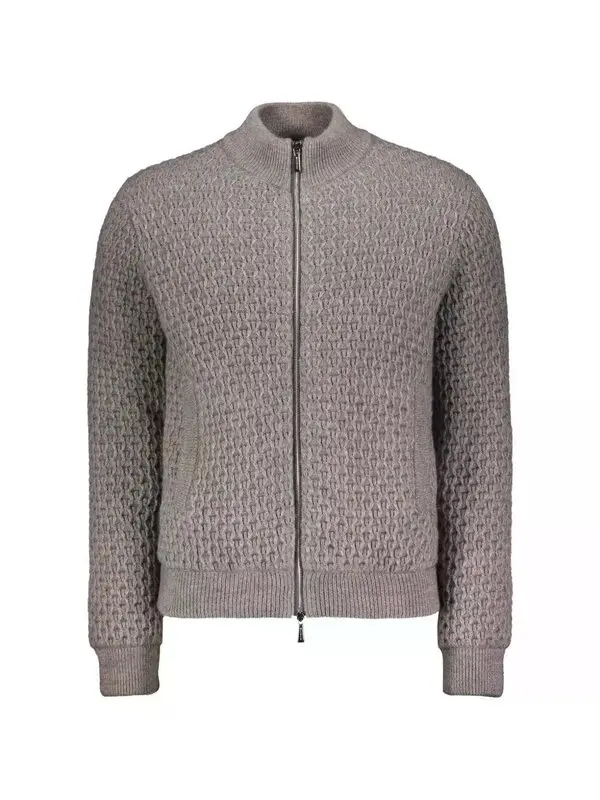MOORER Gonerio-ec Zip-up Cardigan