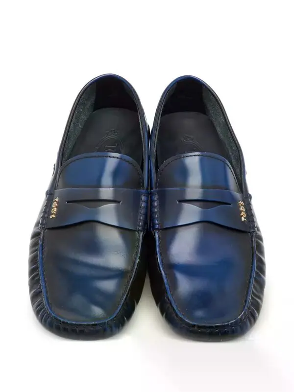 TOD'S Brushed Leather Loafers