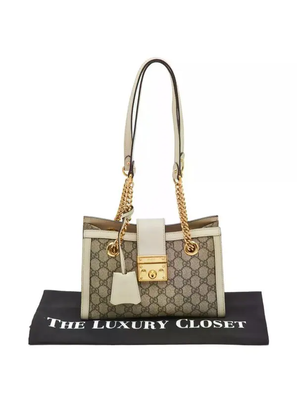 Gucci Padlock Gg Supreme Shoulder Bag