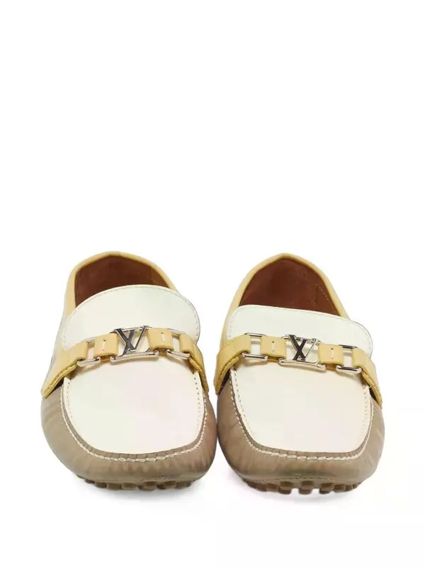 LOUIS VUITTON Hockenheim Leather Loafers