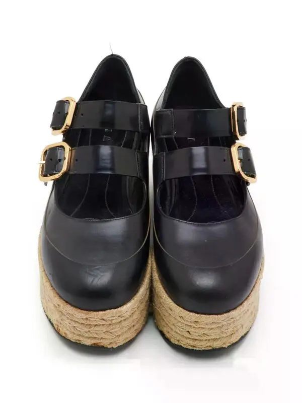 Marni Mary Jane Platform Espadrilles