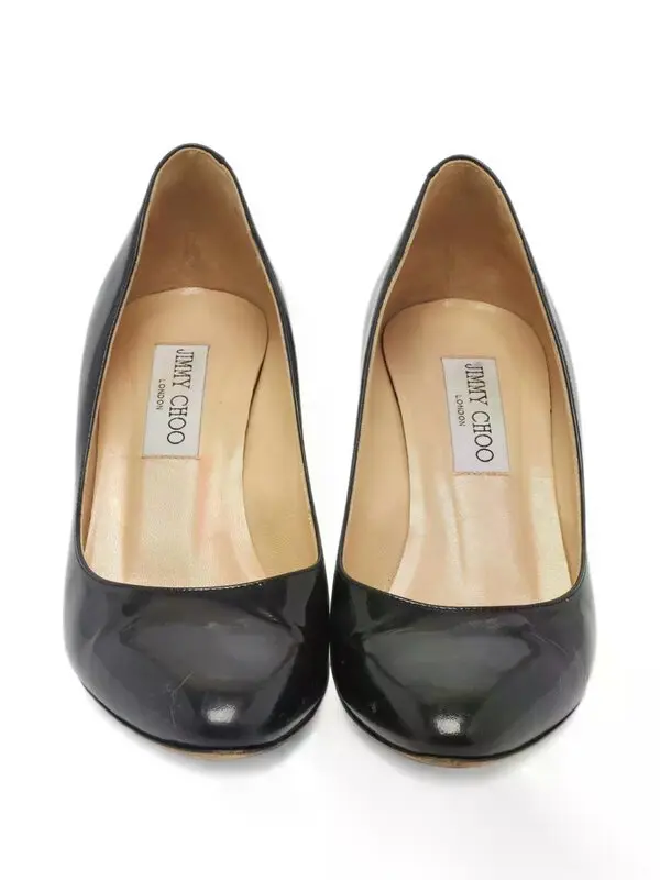 JIMMY CHOO Gilbert Patent Leather Pumps - Black