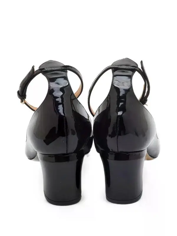 Valentino Garavani Patent Leather Ankle Strap Pumps