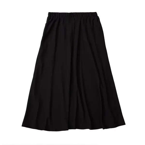 LINDSAY NICHOLAS NEW YORK Duchess Skirt In Recycled Polyester - Black