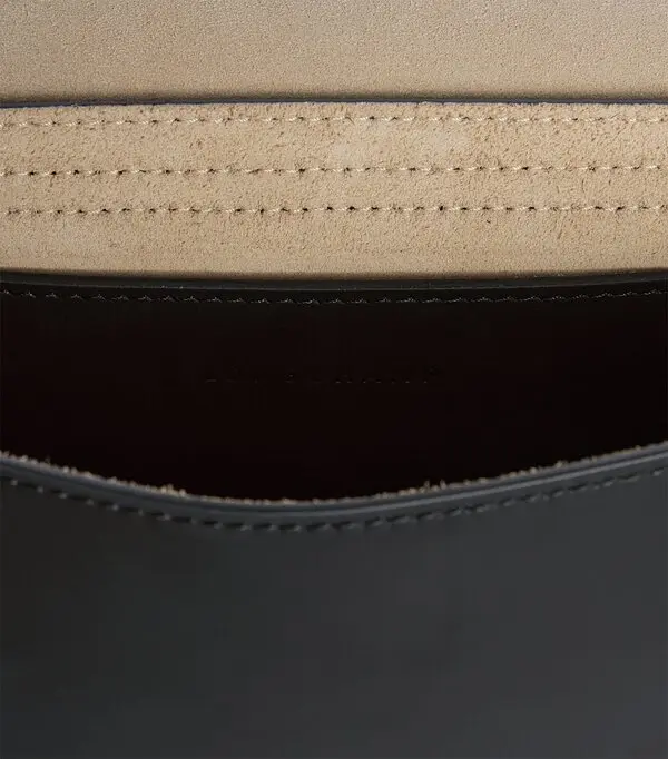 Longchamp Small Leather Épure Cross-body Bag - Black