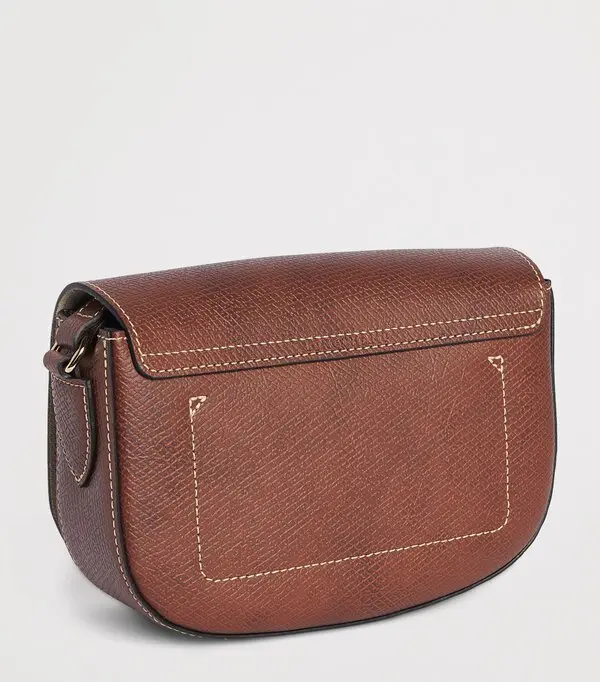 Longchamp Small Leather Épure Cross-body Bag - Brown