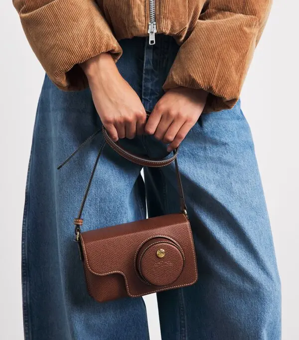 Longchamp Leather Épure Camera Bag