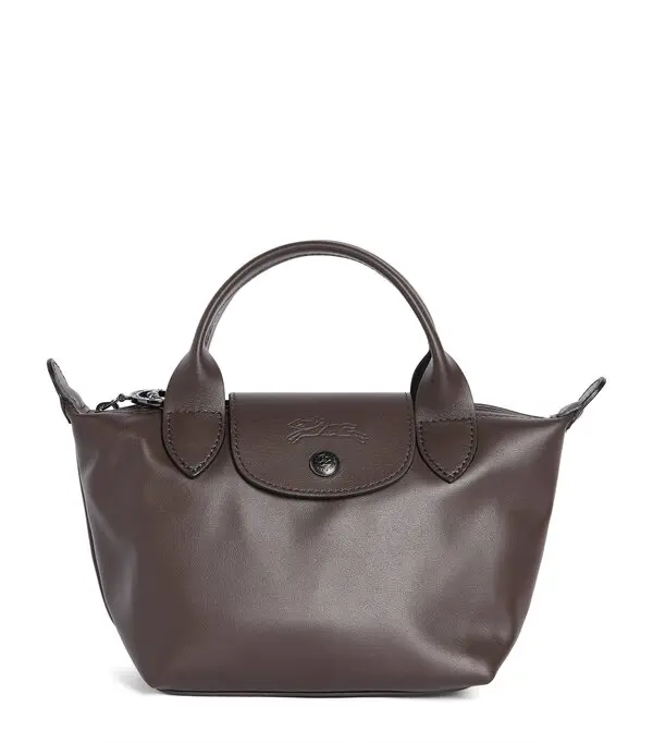 Longchamp Le Pliage Xtra Leather Pouch - Brown