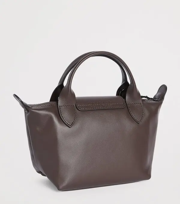 Longchamp Le Pliage Xtra Leather Pouch - Brown