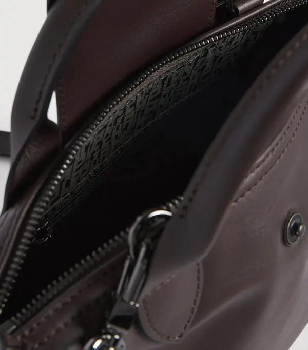 Longchamp Le Pliage Xtra Leather Pouch - Brown