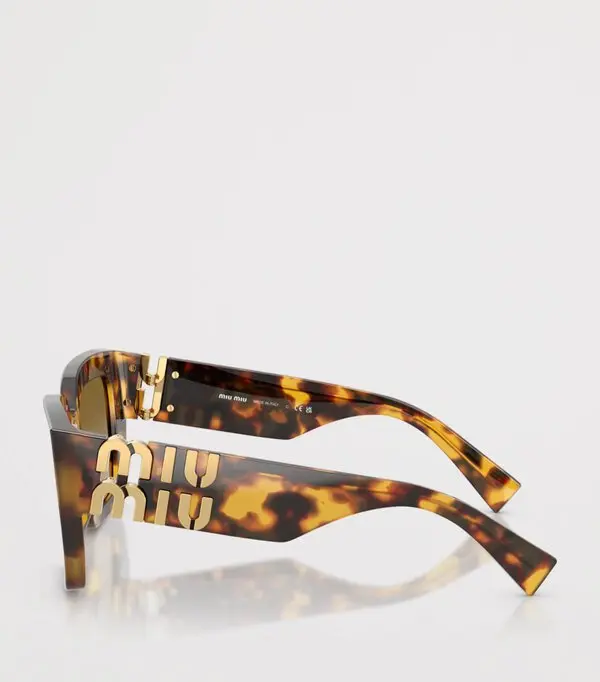 Miu Miu Tortoiseshell Square Mu B05s Sunglasses