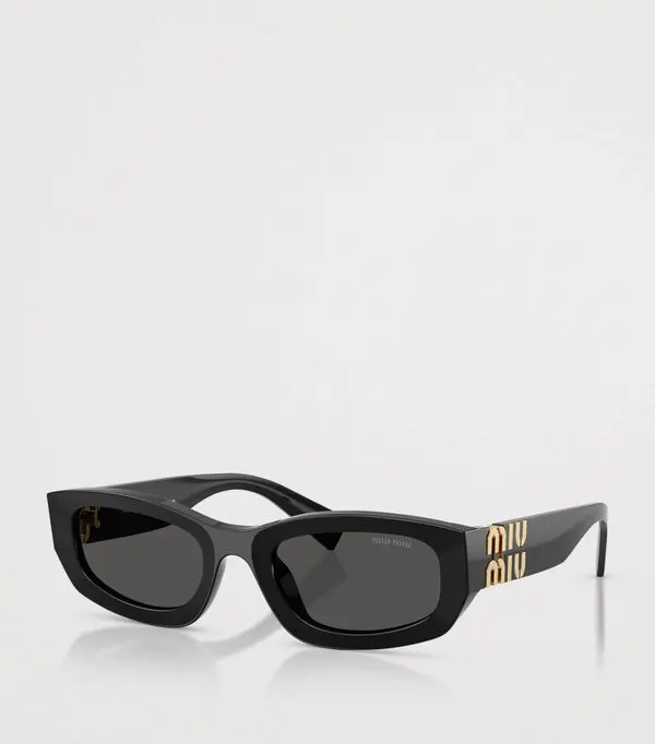 Miu Miu Irregular Rectangle Sunglasses