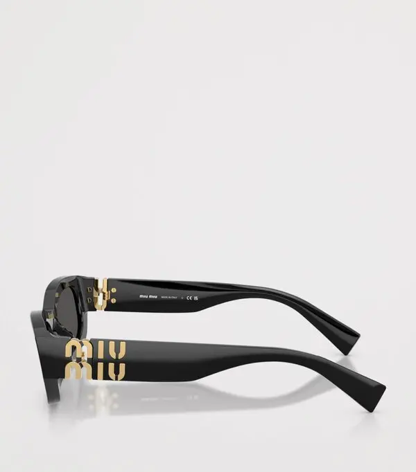 Miu Miu Irregular Rectangle Sunglasses