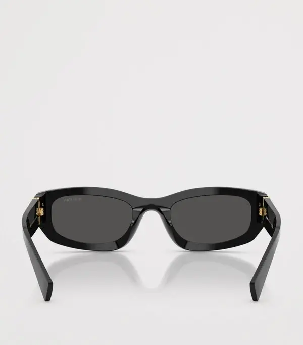 Miu Miu Irregular Rectangle Sunglasses