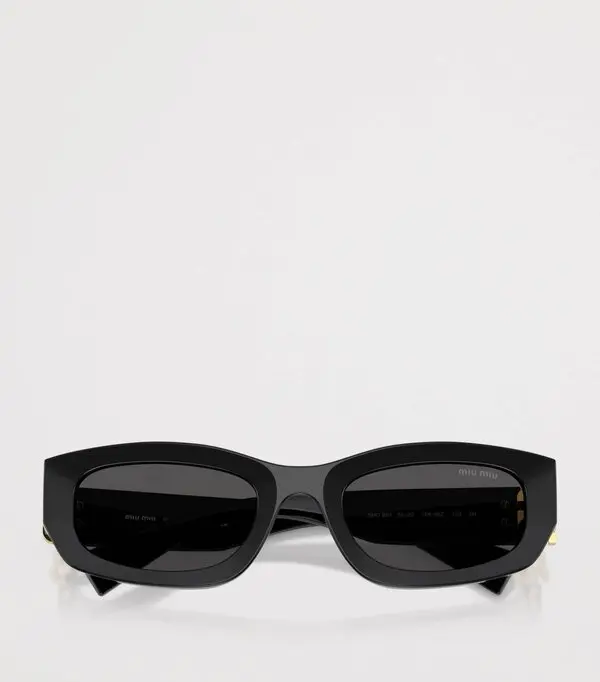 Miu Miu Irregular Rectangle Sunglasses