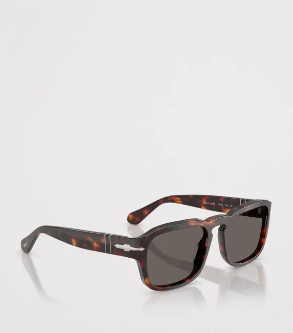 Persol Tortoiseshell Pillow Sunglasses