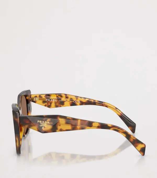 Prada Tortoiseshell Pillow Sunglasses