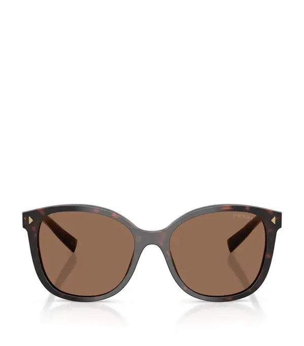 Prada Tortoiseshell Square Sunglasses