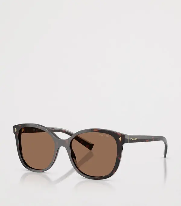 Prada Tortoiseshell Square Sunglasses