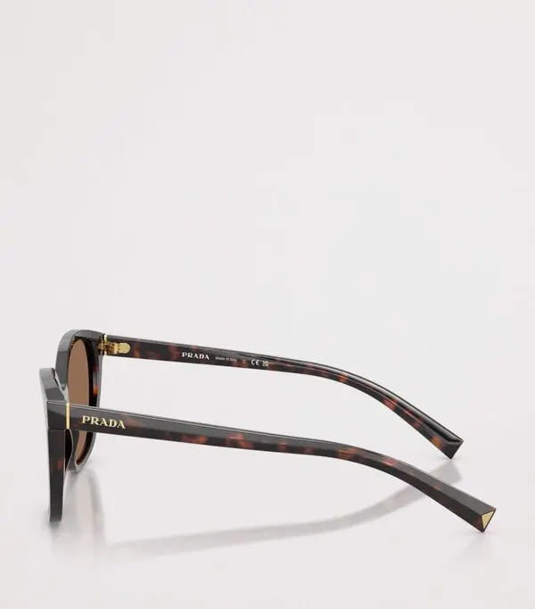 Prada Tortoiseshell Square Sunglasses