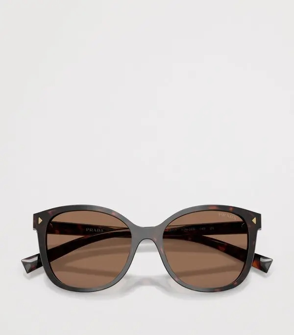 Prada Tortoiseshell Square Sunglasses