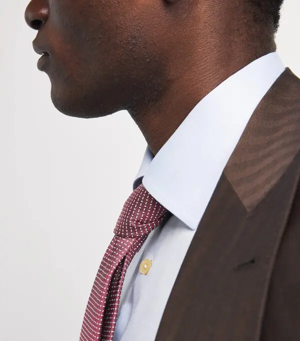Eton Silk Pin Dot Tie