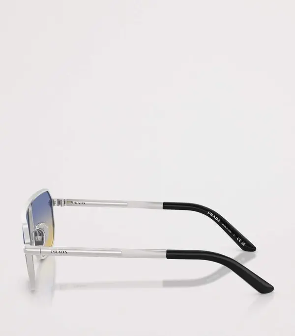 Prada Steel Pillow Sunglasses