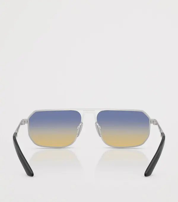 Prada Steel Pillow Sunglasses