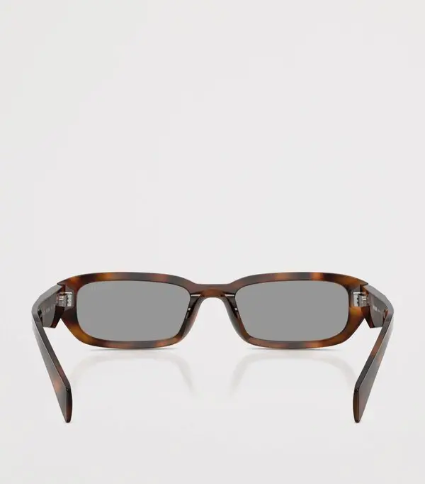 Prada Tortoiseshell Rectangle Sunglasses