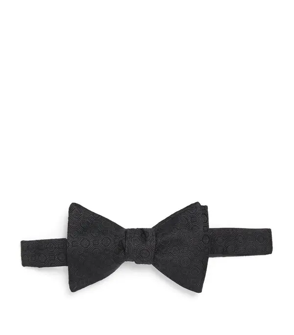 Eton Silk Medallion Bow Tie