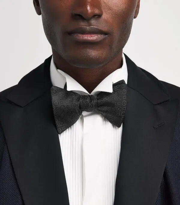 Eton Silk Medallion Bow Tie