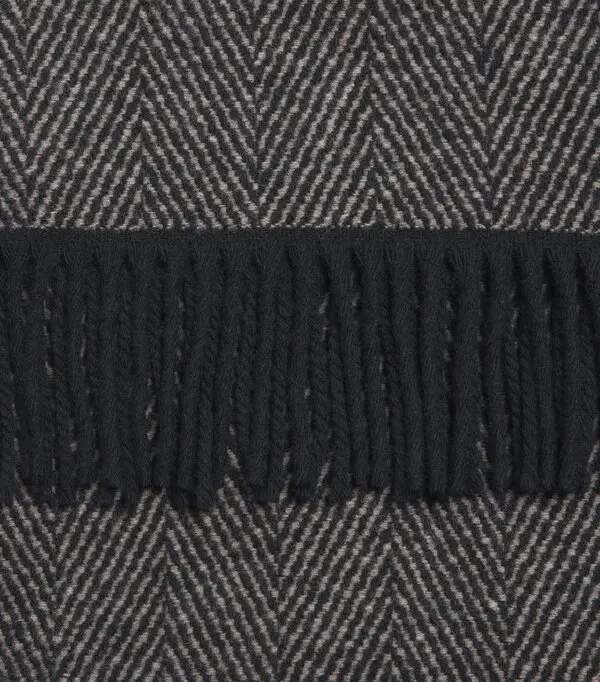 Eton Wool-cashmere Herringbone Scarf