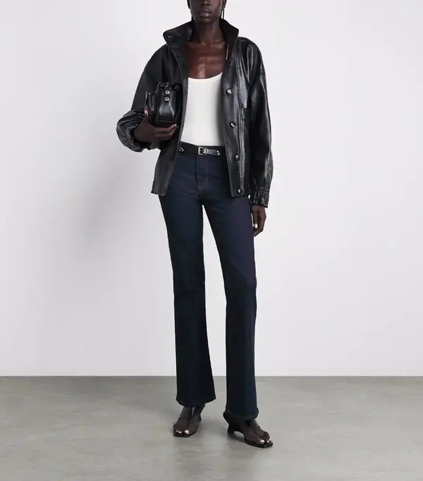 FRAME The Rodeo Low-rise Bootcut Jeans