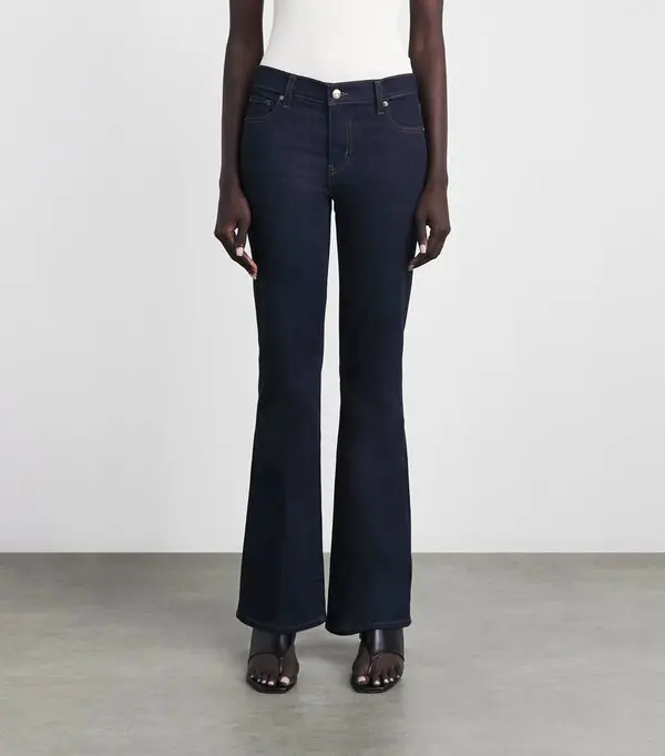 FRAME The Rodeo Low-rise Bootcut Jeans
