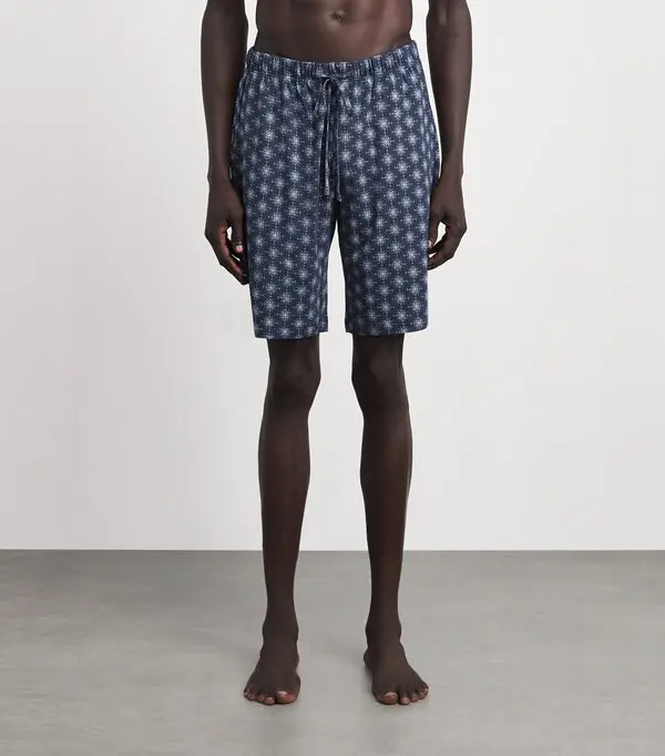 Hanro Celestial Sky Print Night & Day Shorts