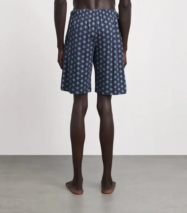Hanro Celestial Sky Print Night & Day Shorts