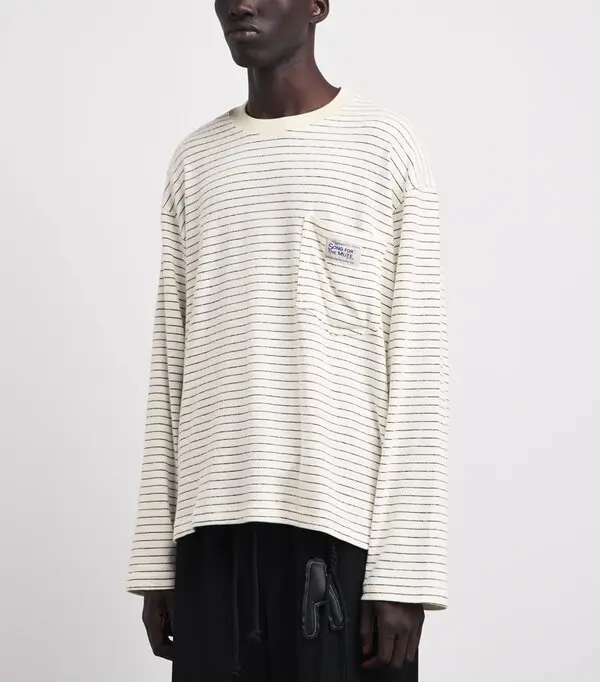SONG FOR THE MUTE Stripe Long-sleeve T-shirt
