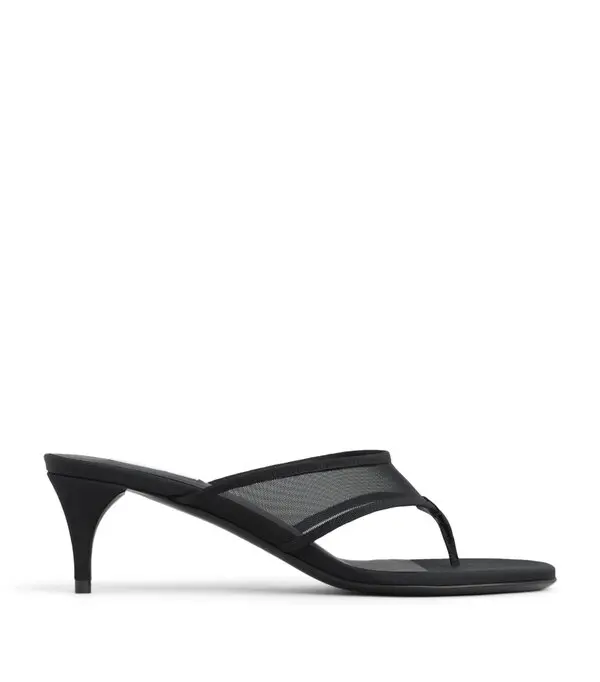 Alaïa Mesh Thong Mules 55