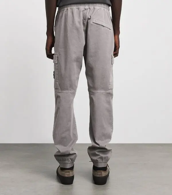 Stone Island Stretch-cotton Cargo Trousers
