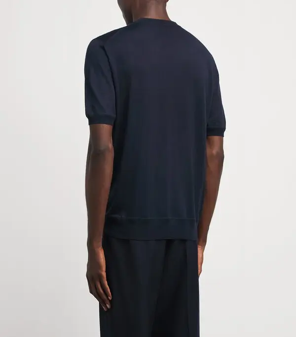 BRETT JOHNSON Cashmere-silk T-shirt