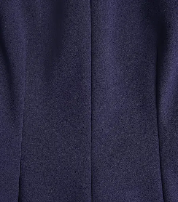 Solace London Arion One-shoulder Gown - Navy