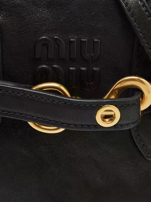 Miu Miu Aventure Leather Satchel Bag