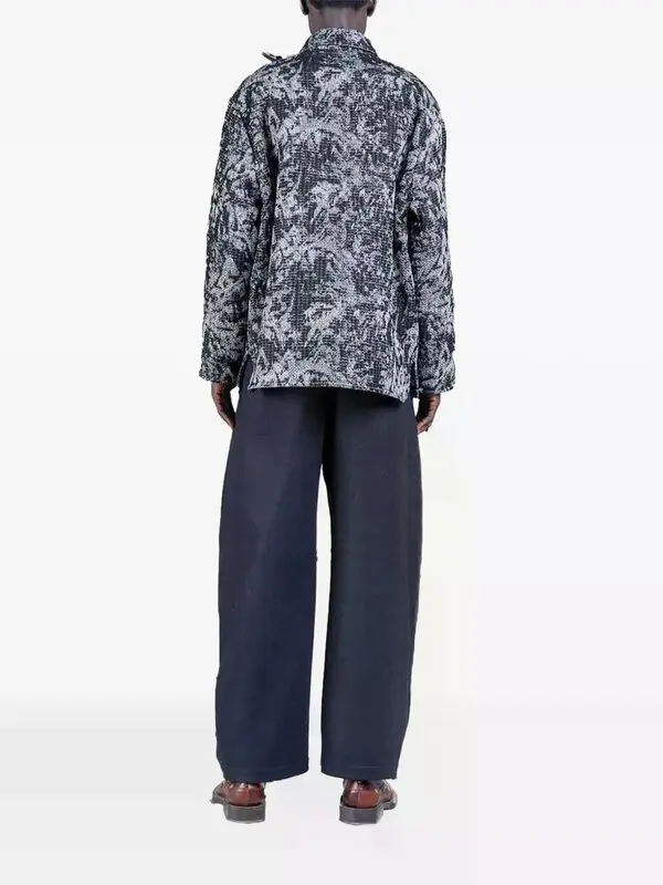 Henrik Vibskov Wheel Textured-pattern Jacket