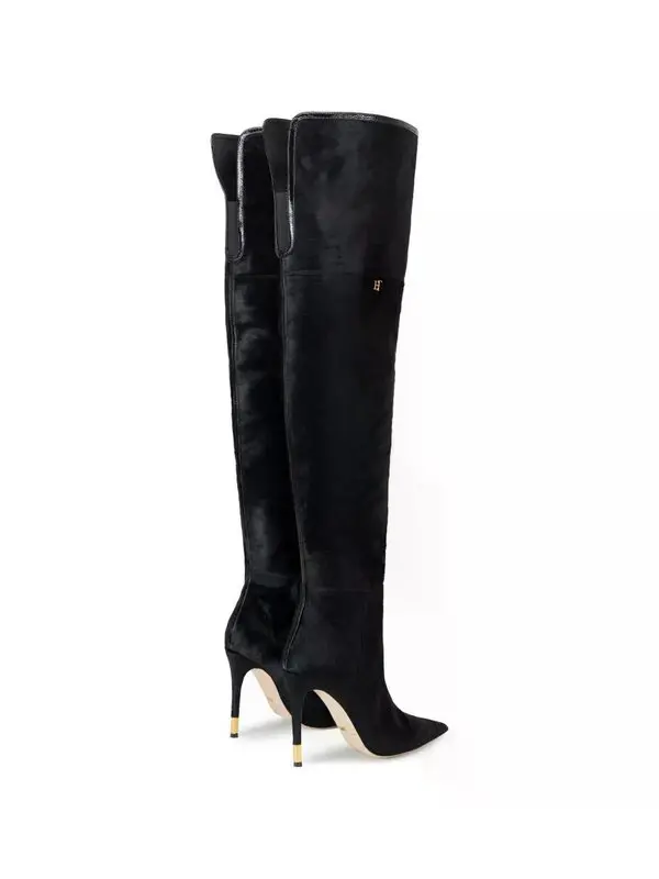 Elisabetta Franchi Cowhide Boots
