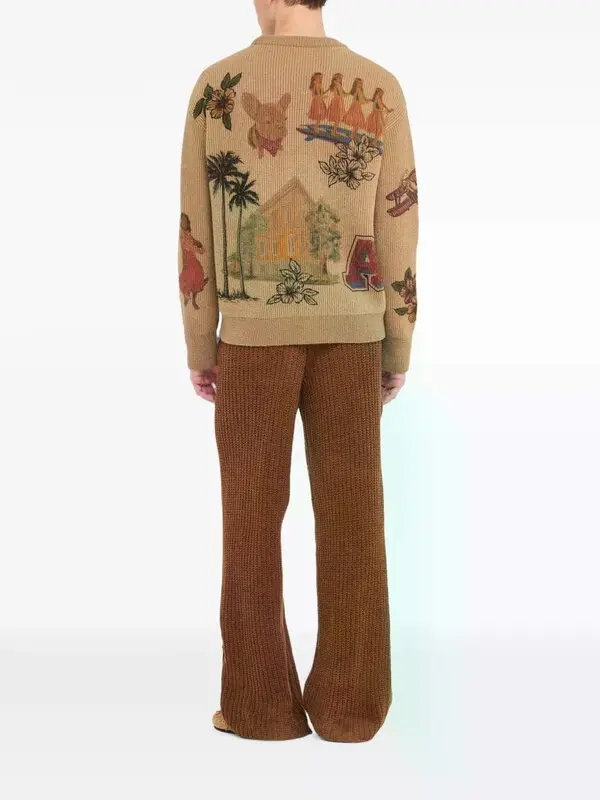 Alanui Decade Graphic-print Sweater