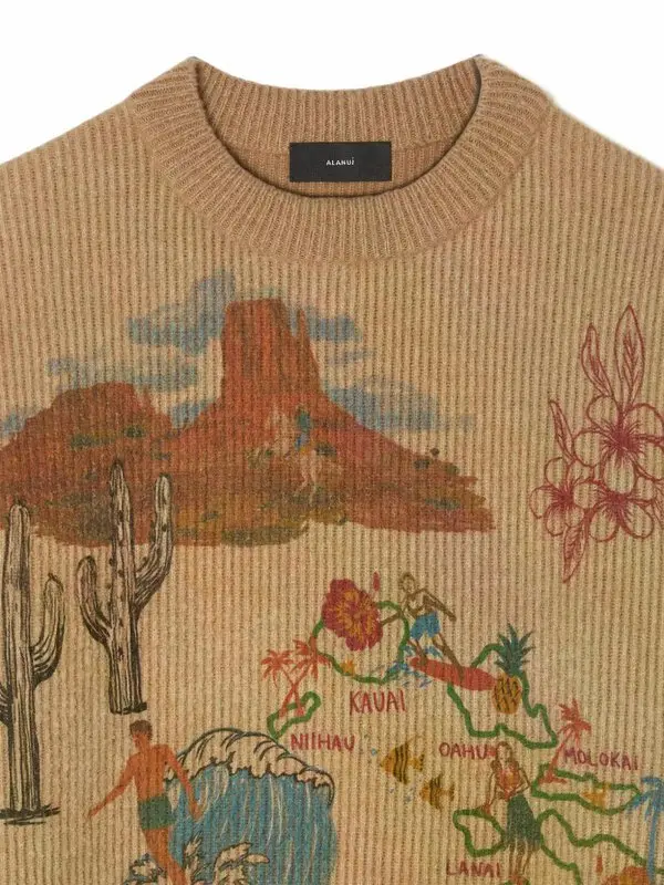 Alanui Decade Graphic-print Sweater